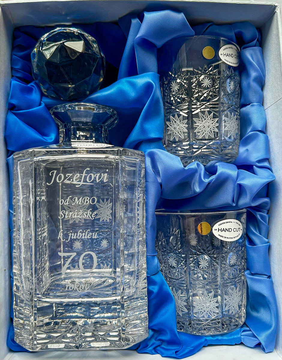 Sety s fľaškou – fister crystal